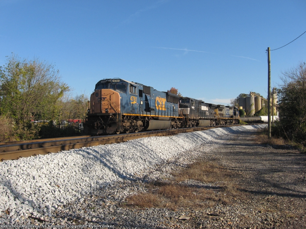 Grain train power on the GNRR interchange